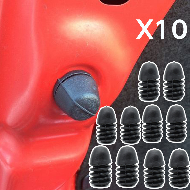 10PCS Universal Car Hood Bumper Stop Buffer Shock Absorption Bonnet ...