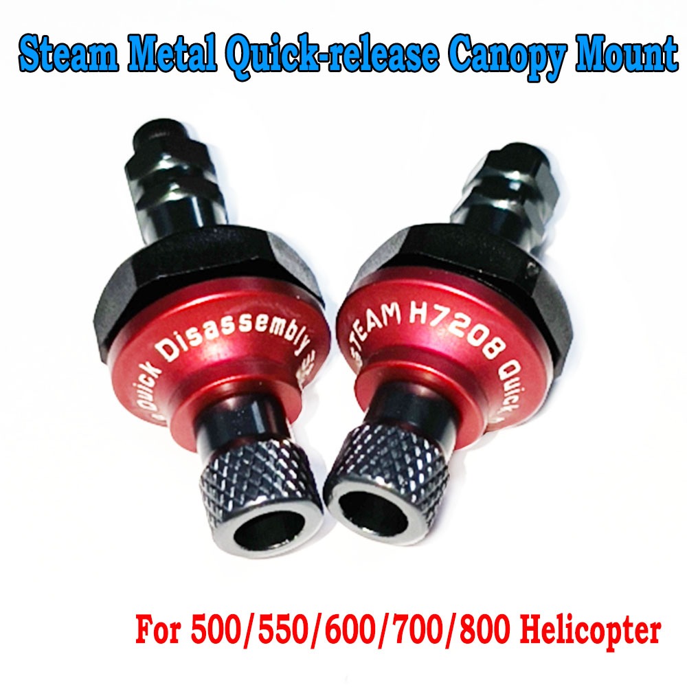 Steam Metal Canopy Mount 500/550/600/700/800 helicopter Canopy quick ...