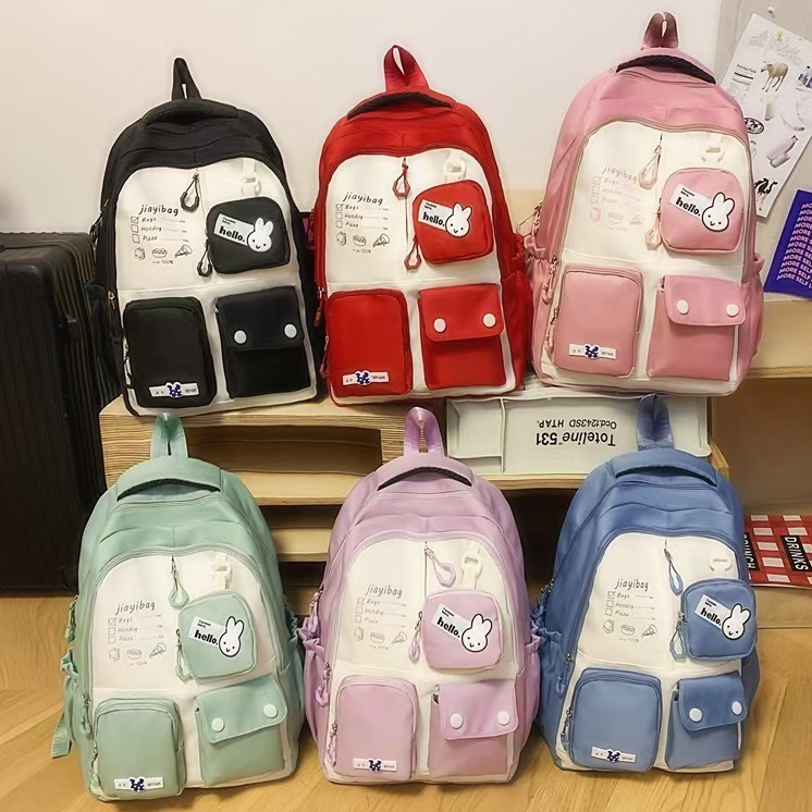 Backpack ins high appearance level university women's large capacity ...