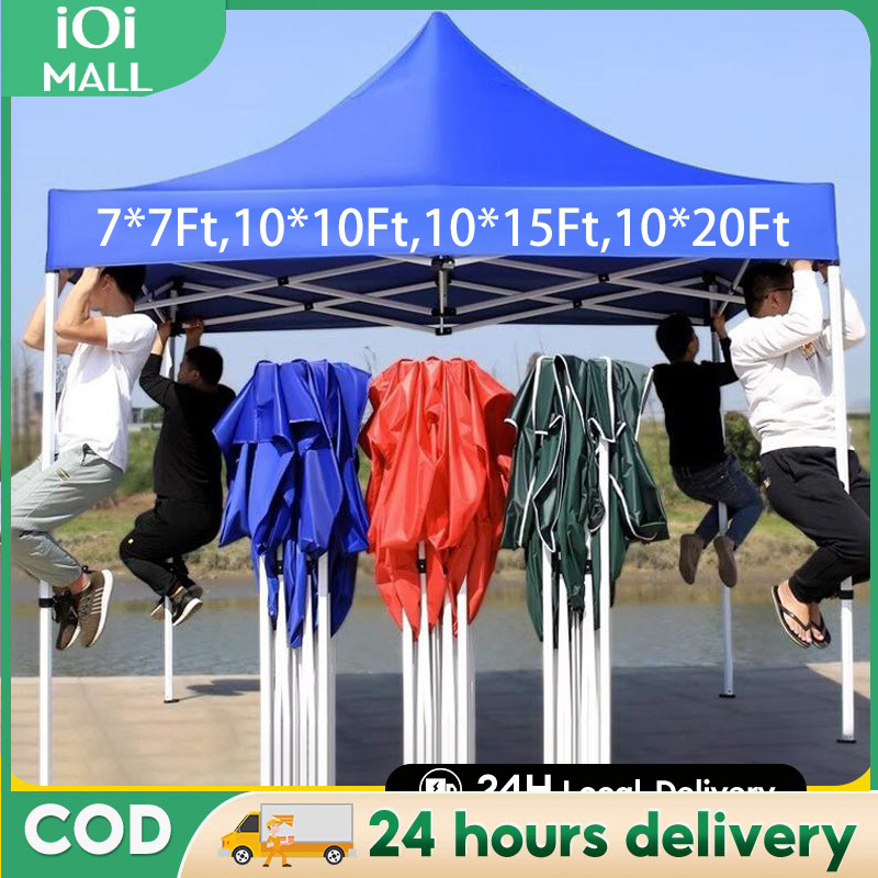 25kg 10x20Ft Roof Night Market Canopy Camping Tent Khemah Canopy Frame ...