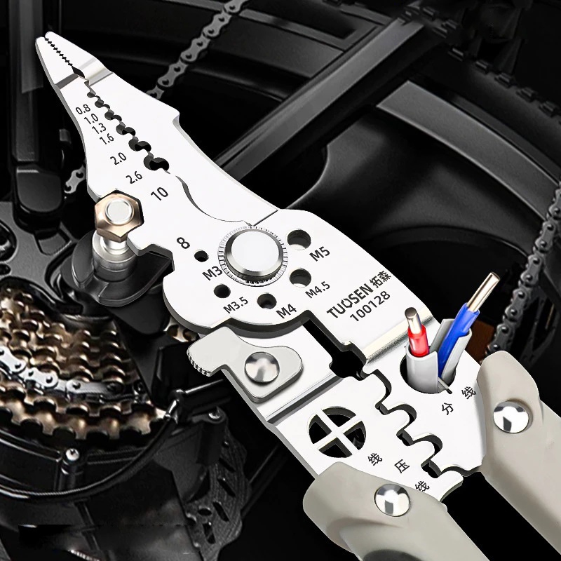 Lensent Ten Functions In One Pliers Wire Stripper Crimping Tool Wire ...