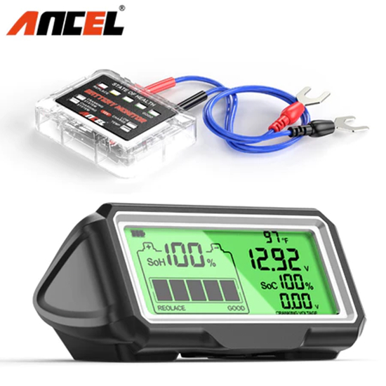 【Ship From Malaysia】ANCEL BM200 PRO 12V LED Battery Tester Monitor ...