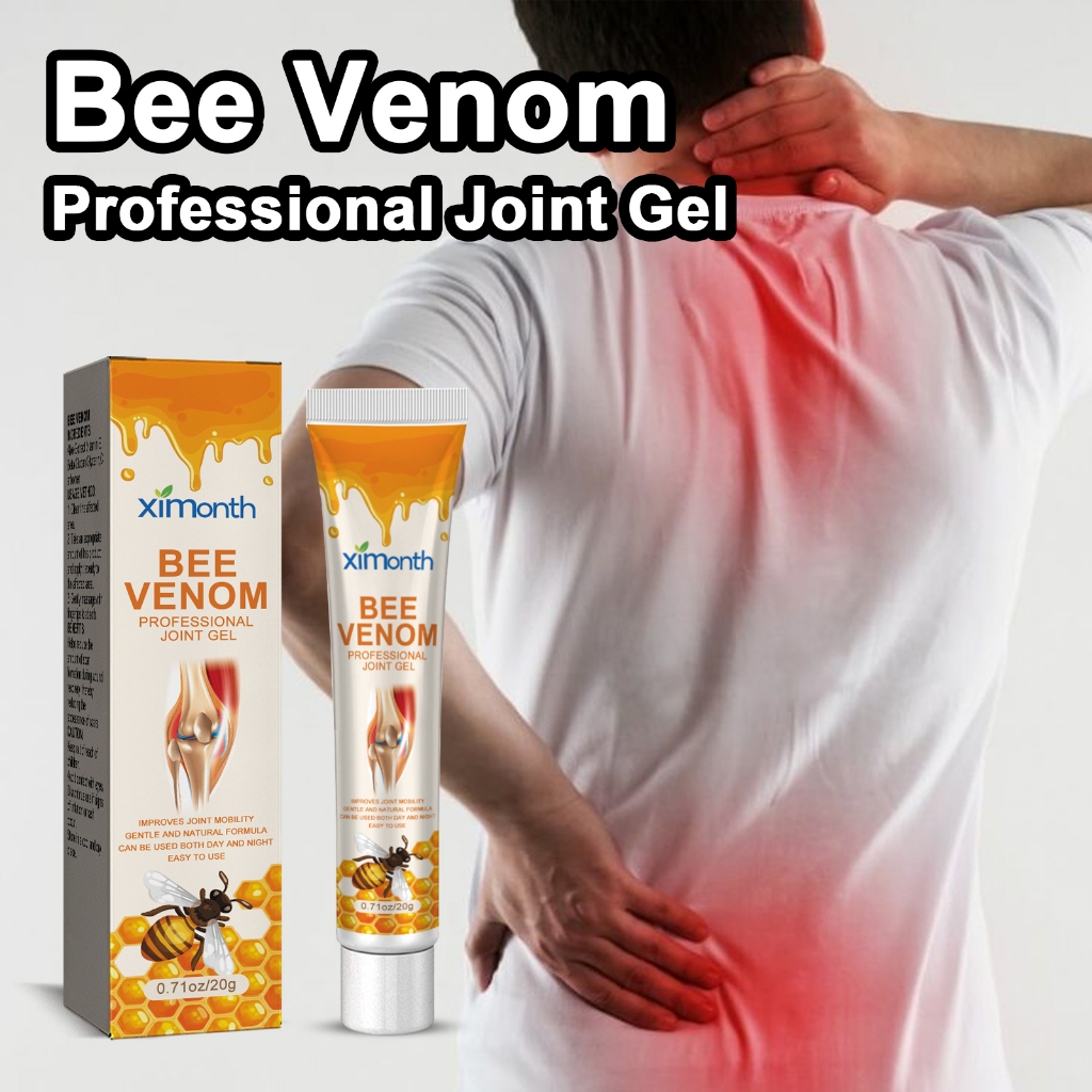 Bee Venom Pain Relief Cream Cure Rheumatoid Arthritis Improve Knee Neck Finger Joint Muscle Sore ...