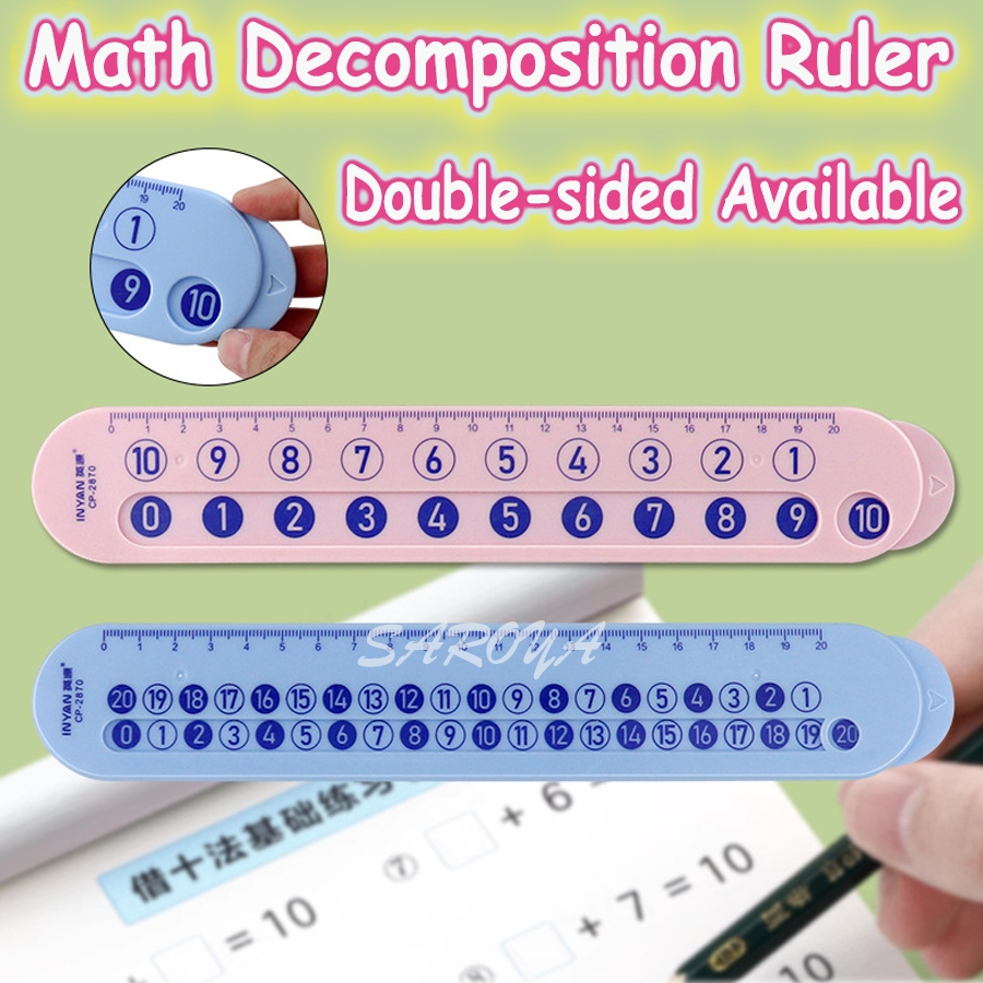 Math Learning Games Learn Number Rulers Creative Math Counting Toy ...