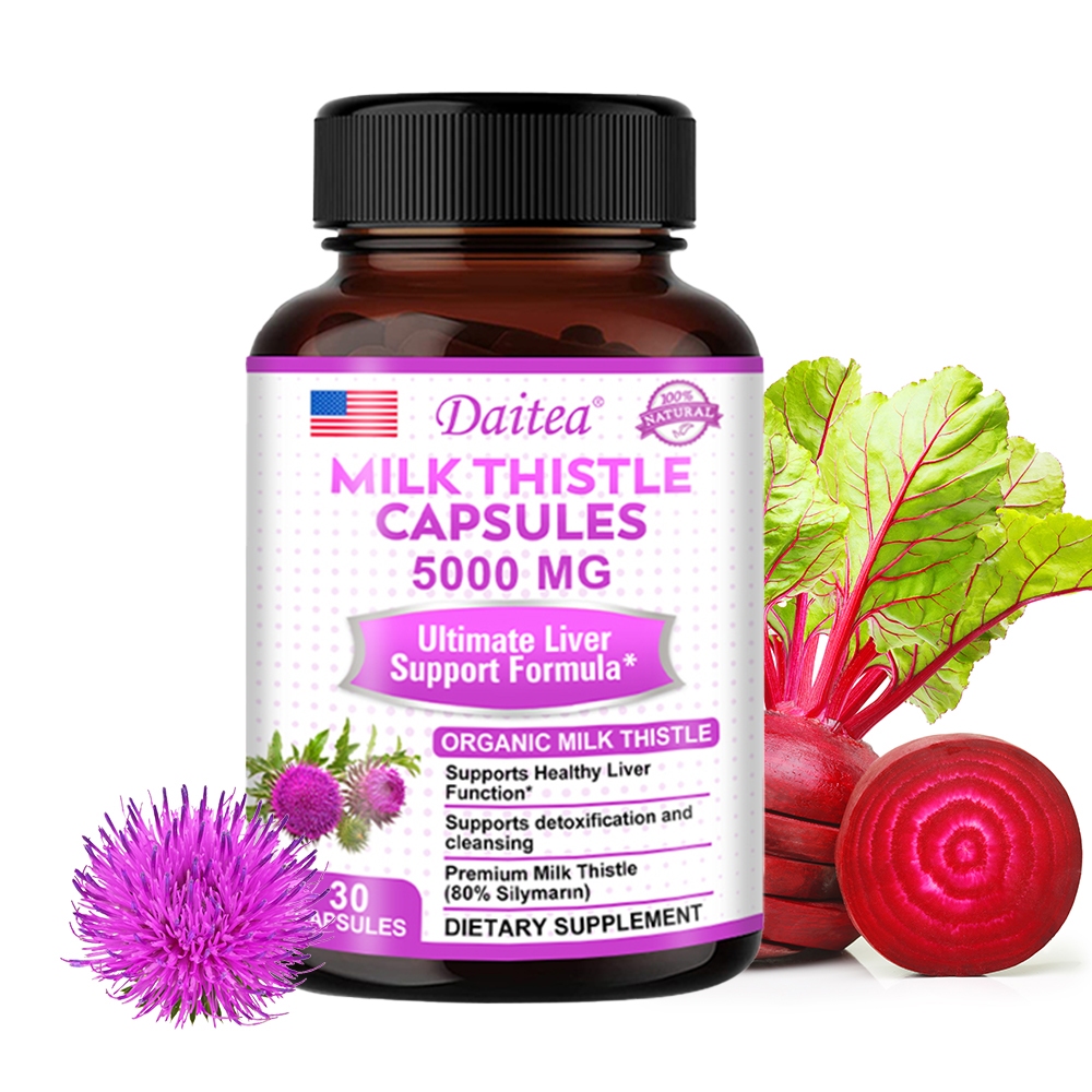 Daitea Milk Thistle, with organic milk thistle, beetroot and dandelion ...