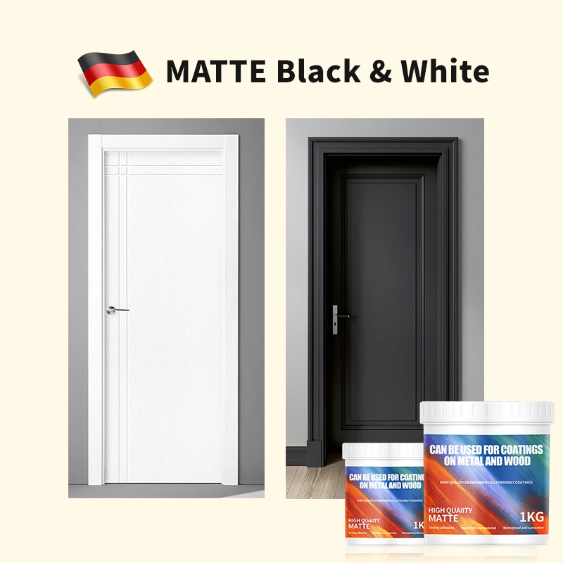 [All MATTE] 350G & 1000G Paint MATTE FINISHED Wood Paint & Metal Paint ...