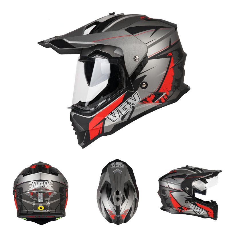 DOT+CCC Motorcycle Helmet Official Authentic Motorcycle Off Road Rally ...