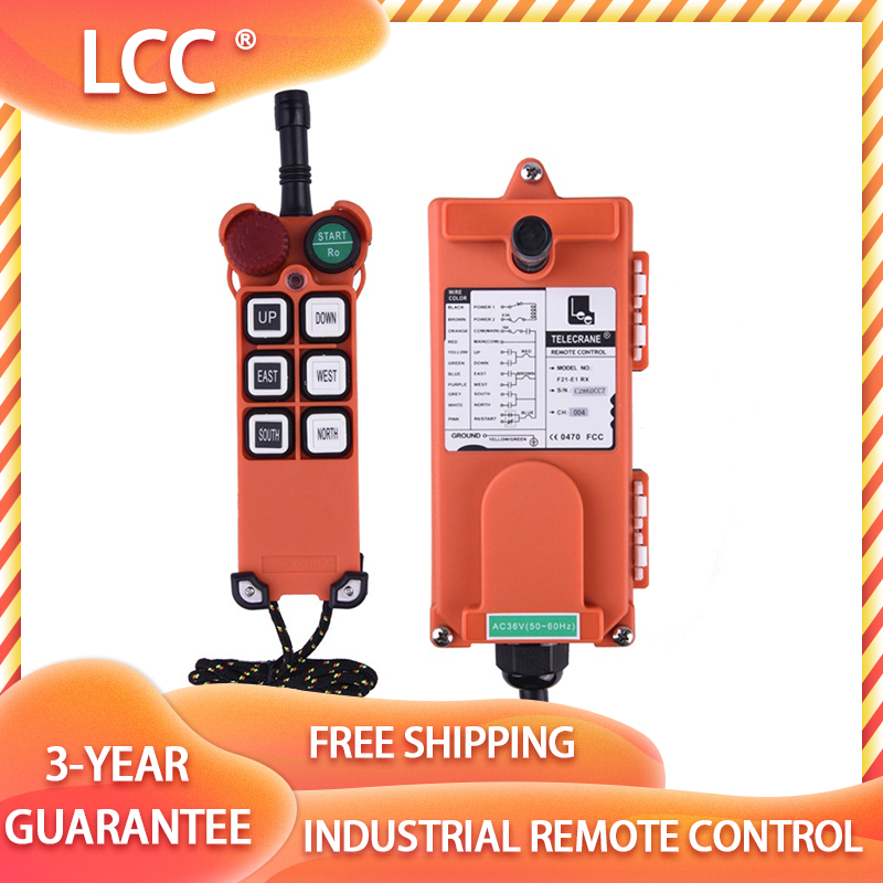F21-E1 Industrial Wireless Remote Control For Crane Electric Hoist ...