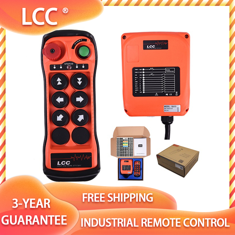 LCC Q600 Kawalan Jauh Industri 12V - 6 Butang Tanpa Wayar untuk Lori ...