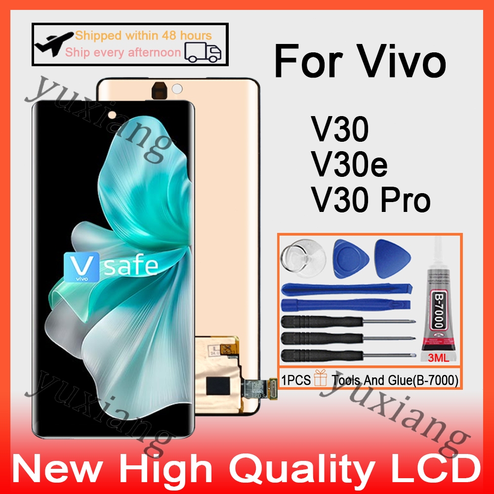 Original AMOLED Vivo V30 5G V30e 5G V30 Pro 5G LCD Display Touch Screen Replacement | Shopee ...