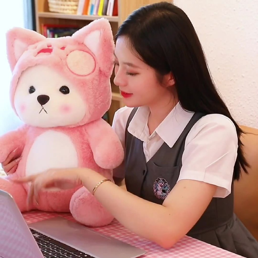 Teddy Tales Bear Cosplay Stitch Doll Dudu Cat Plushie Bear Lotso Plush ...