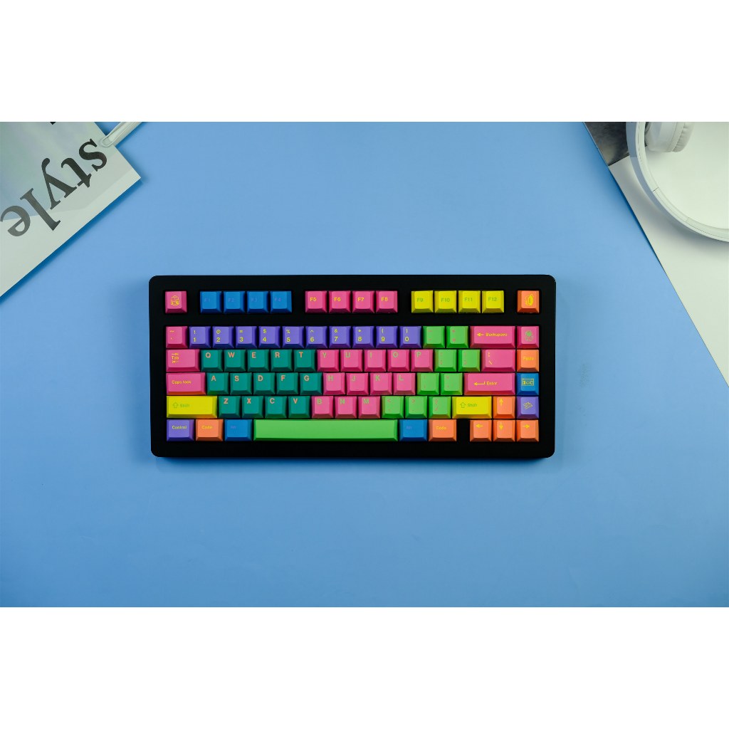 GMK Trench coat Keycaps 129 Keys PBT Cherry Profile DYE-SUB ...