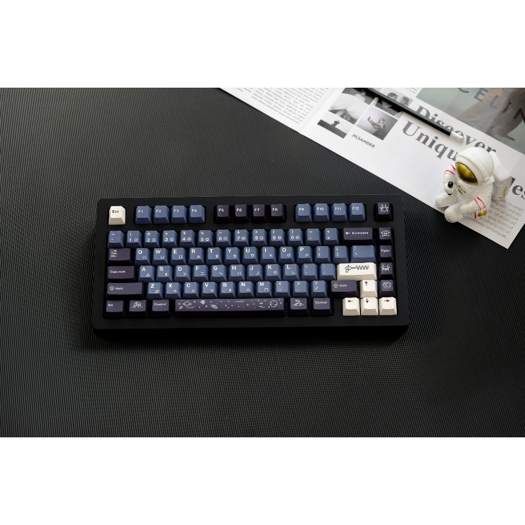 GMK Alien Keycaps 129 Keys PBT Cherry Profile DYE-SUB Personalized For ...