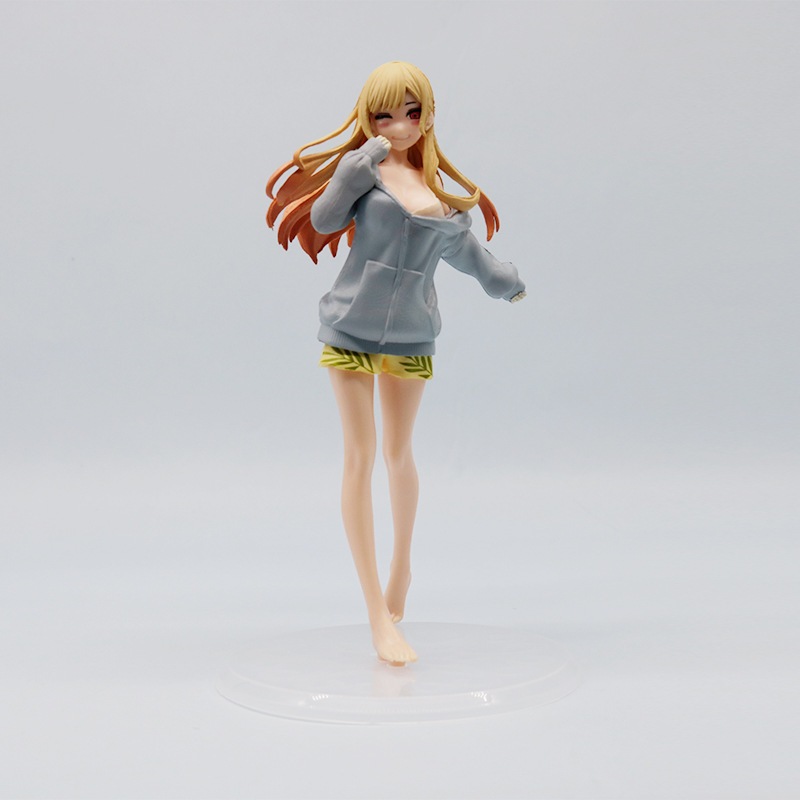 19cm Anime My Dress-Up Darling Figure Hoodie Kitagawa Marin Two ...