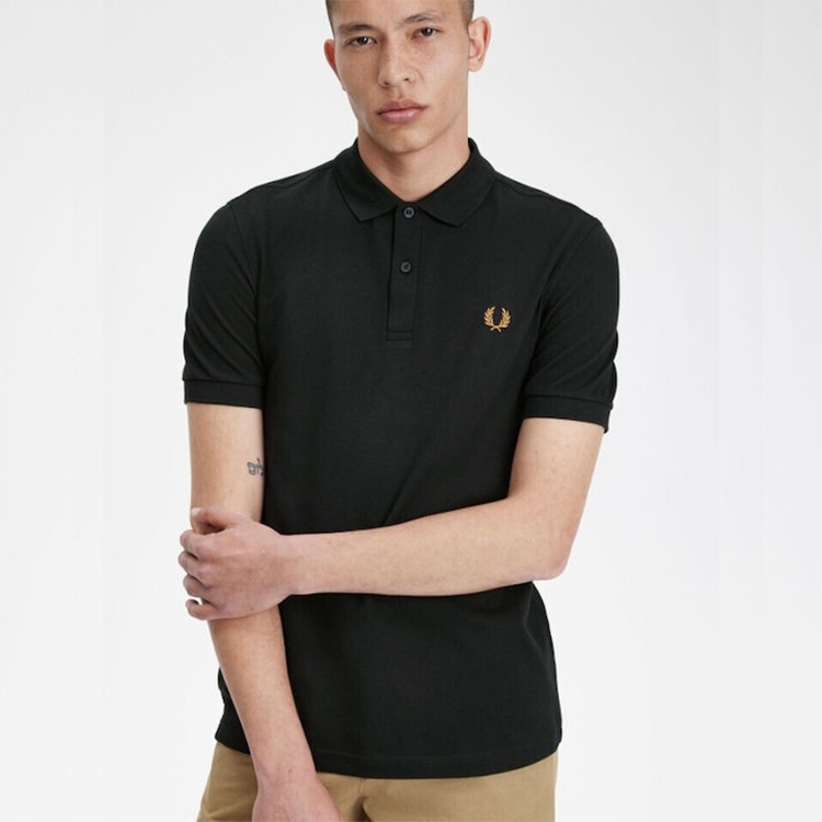 FredPerry Original Short Sleeve Polo M6000 Solid Color British Classic Men's T-Shirt For ...