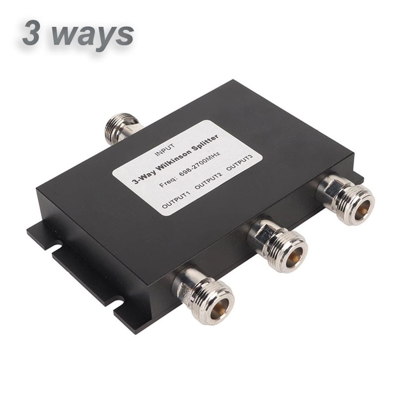 3 Way Micro-strip Power Splitter 698-2700mhz 2G 3G 4G N Female Thread ...