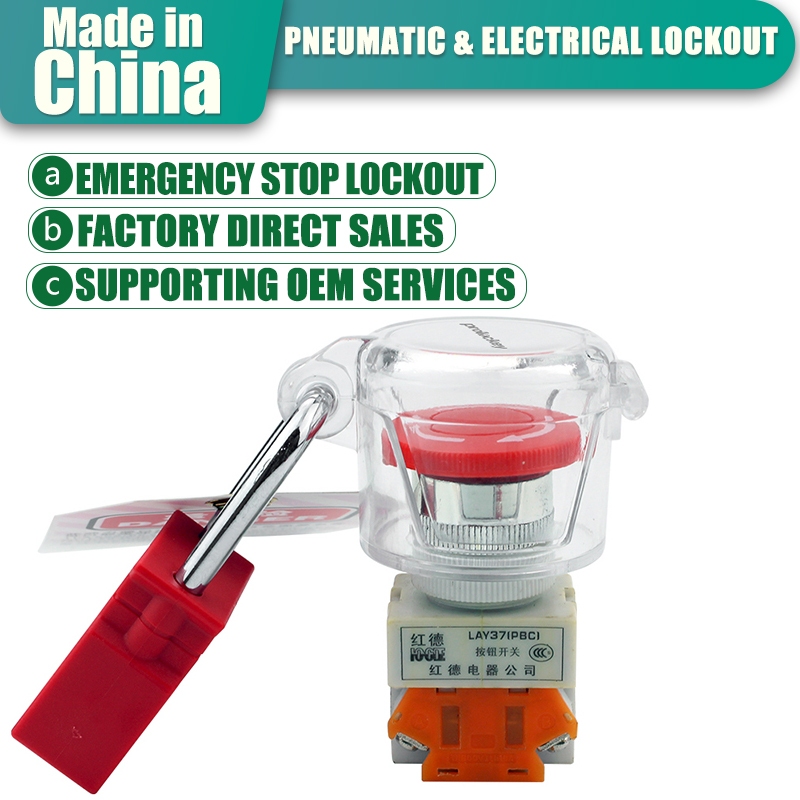 Emergency Stop Button Protective Cover Transparent Clamshell Switch ...