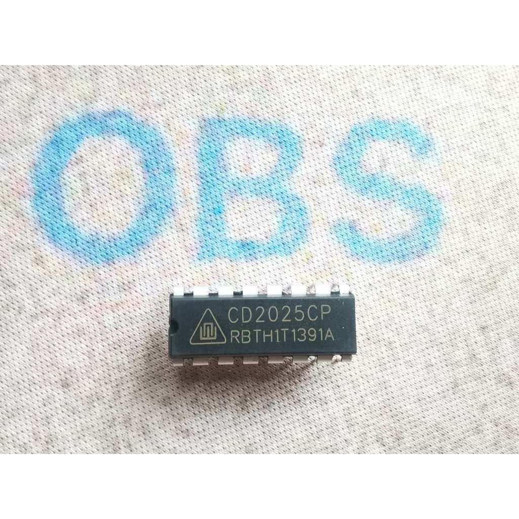 ((10 Pcs) CD2025CP Brand New Original CD2025 2025CP 2025 Dual Channel Power Amplifier DIP-16 ...