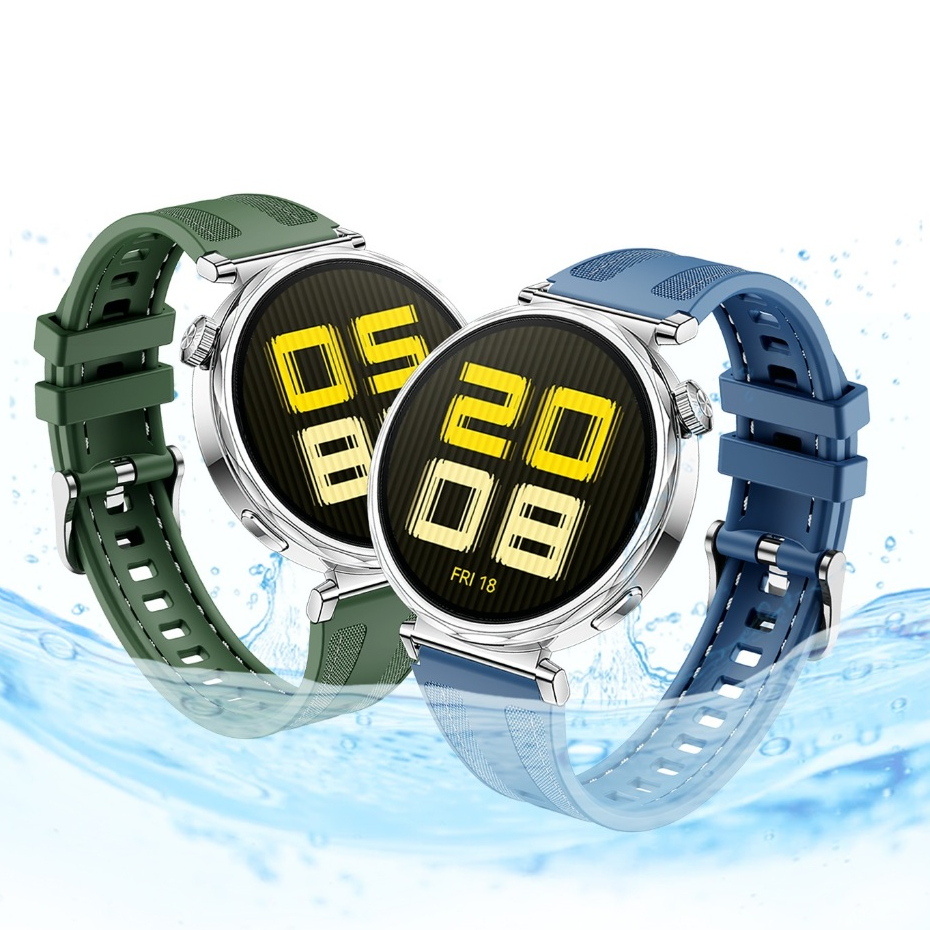 18mm Silicone Huawei watch GT 5 Strap 41mm Waterproof Huawei watch GT5 ...