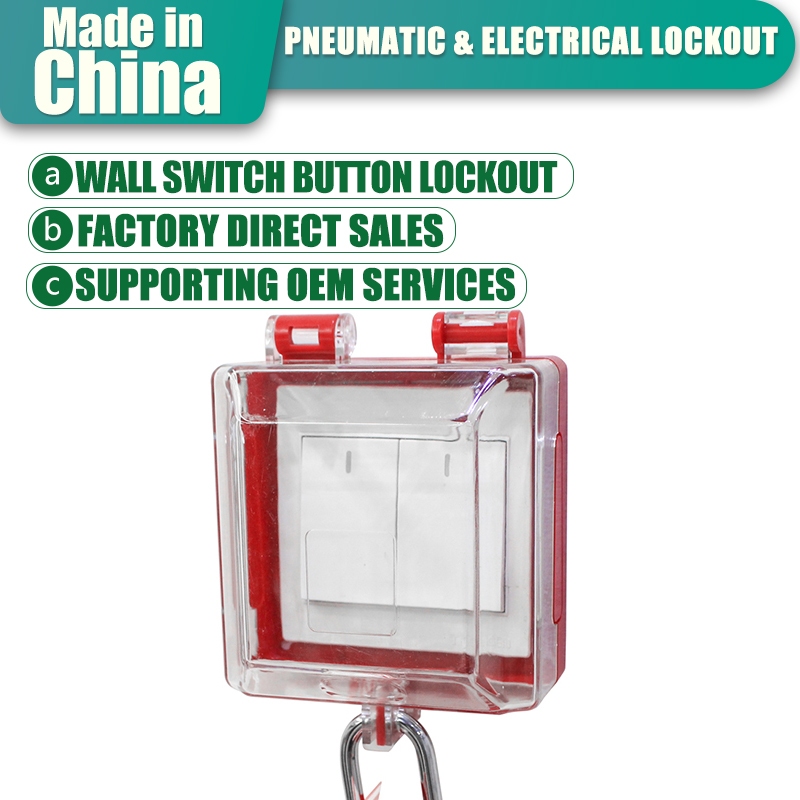 Emergency Stop Lock Wall Socket Rotary Push Button Switch Lock Cover ...