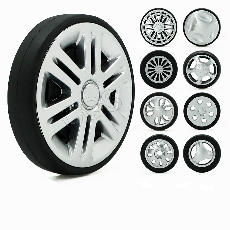 Suitcase Casters Wheels Accessories Repair, Wheel Rim, Rubber Roller ...
