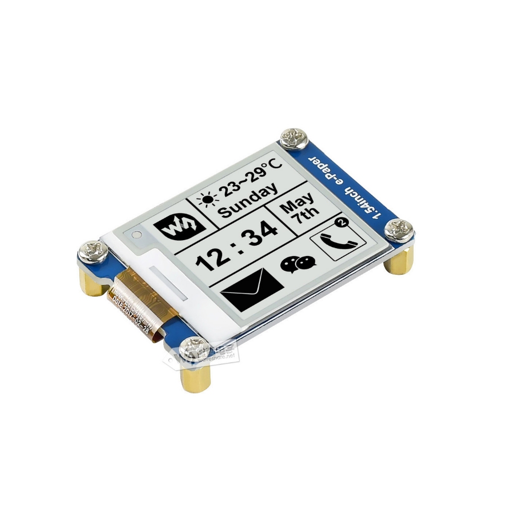 1.54inch SPI E-ink EPaper E Paper Display Screen Module Kit for Arduino ...