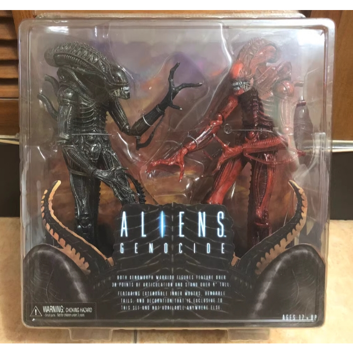 NECA Authentic Alien Black and Red Suit Doll Model | Shopee Malaysia