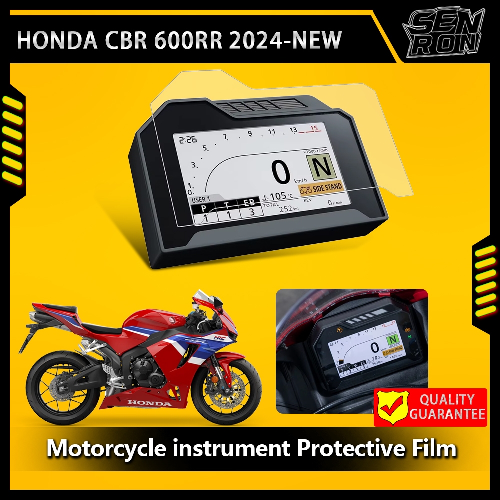 For HONDA CBR 600RR 2024- new Dashboard Screen Protector Film ...