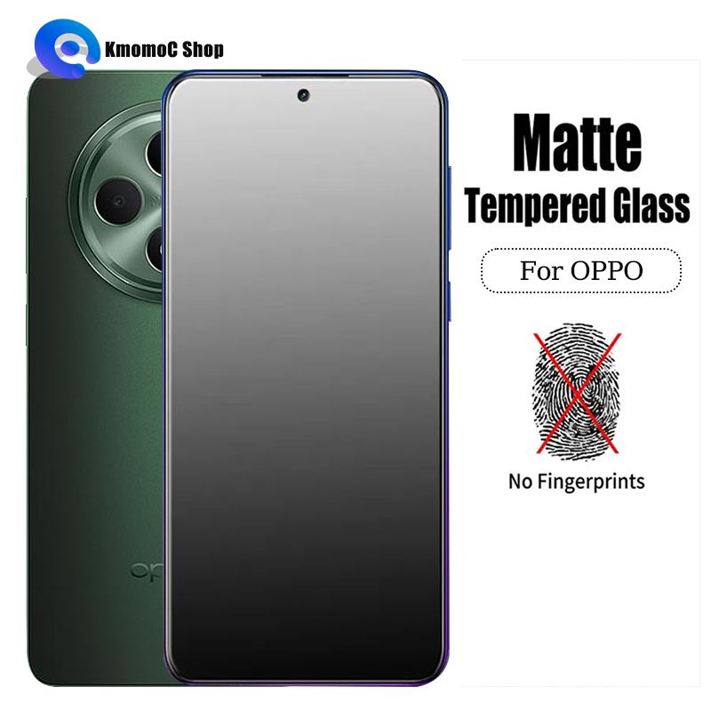 Anti-fingerprint Matte Tempered Glass OPPO Find X8 Reno 12f 11F 8 8t 8z ...