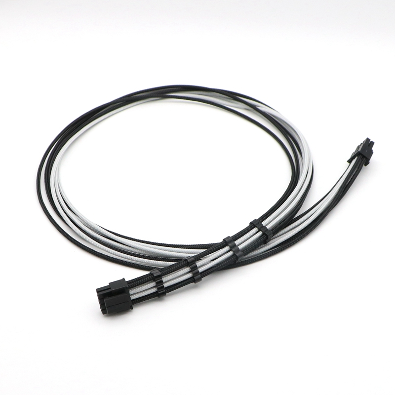Custom Sleeved Modular PSU Power Cable CPU 4+4Pin Modular PSU Cable for ...