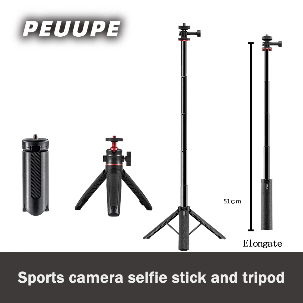 Sports camera handheld selfie stick For DJI Osmo Action 5 Pro/4 ...