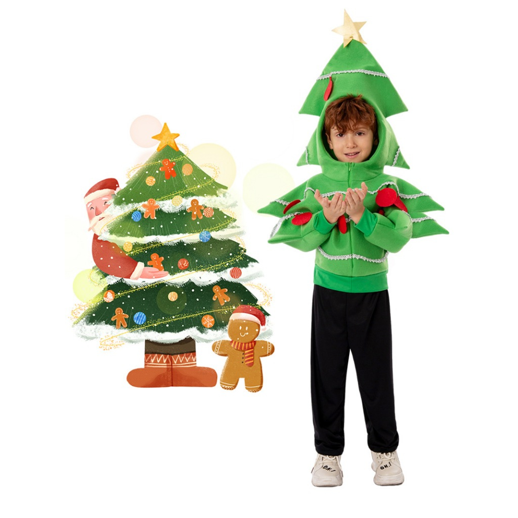 Christmas Costume Children's Costume Christmas Tree cos Props Dress Up ...