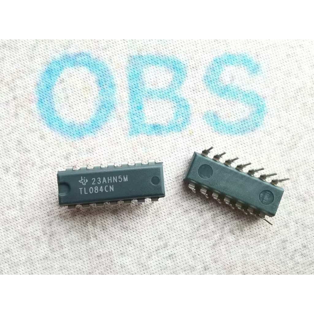 ((5 Pcs) TL084CN Four-Operation Amplifier TL084 DIP-14 Brand New Original Authentic TI | Shopee ...