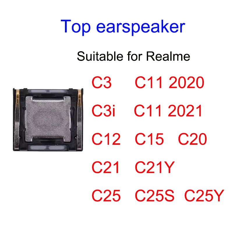 Top Eeaspeaker Earpiece Calling Voice Ear Speaker Replacement For Realme C3 C3i C11 C12 C15 C20 ...