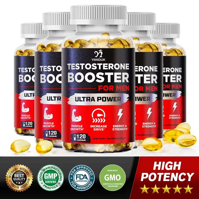 Yimiduk Men's Testosterone Booster - Stamina, Endurance, & Strength ...
