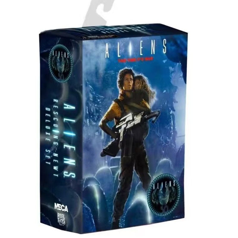 NECA ALIEN 2 LT Ellen Ripley Newt Figure Giger Xenomorph Facehugger ...