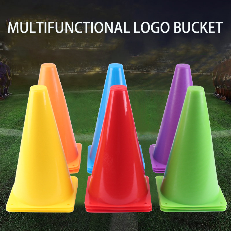 6pcs/set 23cm Sports Training Cones/Basketball Football Marker Cones ...