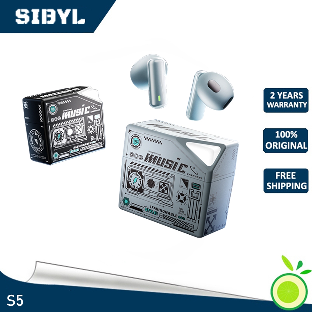 Sibyl S5 Bluetooth headset wireless half-in-ear gaming long life ...