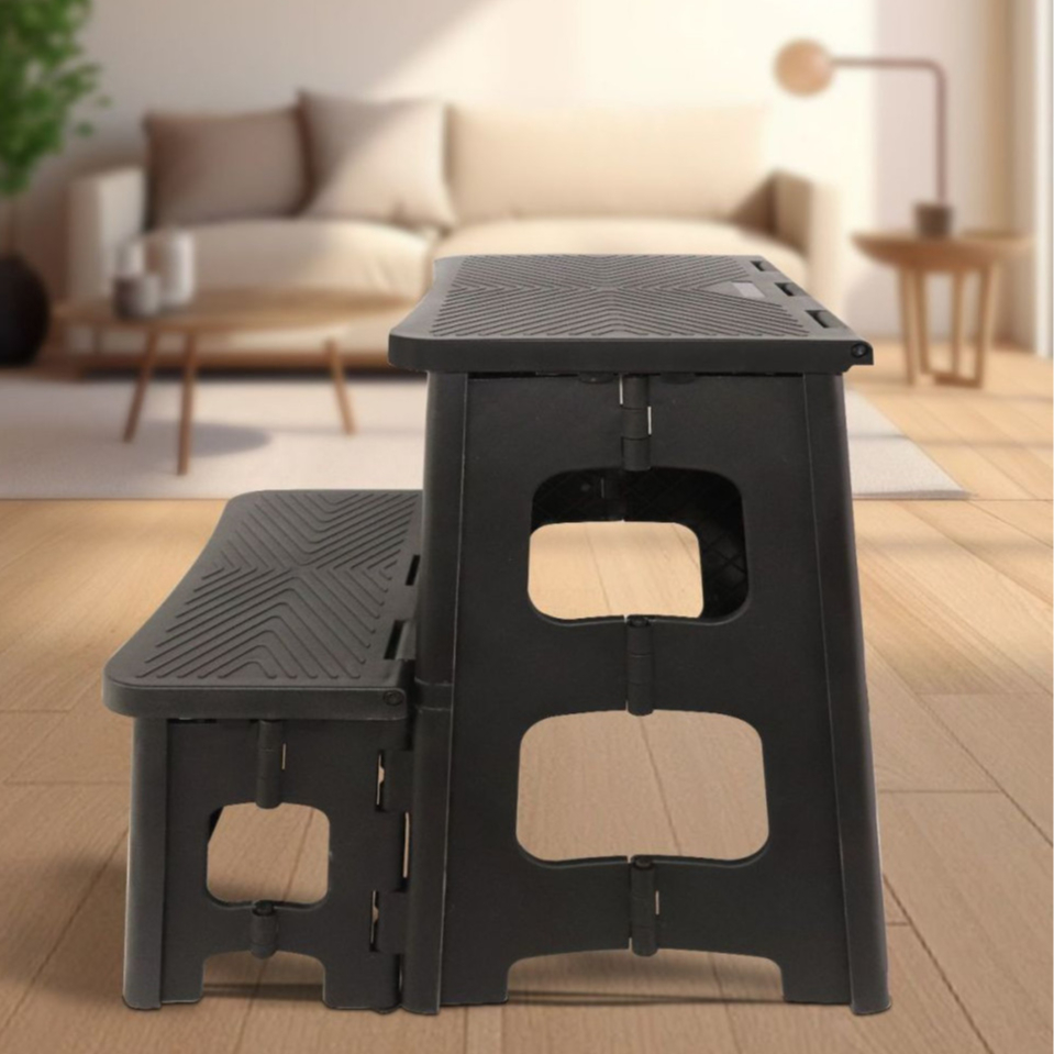 【Ready Stock】Household Folding Two-step Plastic Stool Outdoor Fishing ...