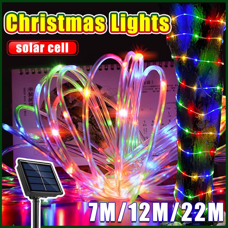 [New]solar New Year light Waterproof Sun protection Super bright New ...