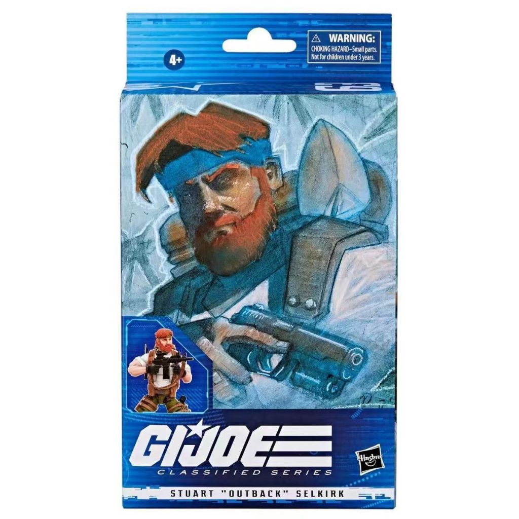 G.I. Joe GI JOE Classified Series 6" Stuart Outback Selkirk 63 Action ...