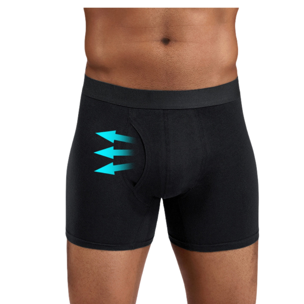 Men's Long Underwear Boxer Cotton Plus Size Innerwear | Shopee Malaysia