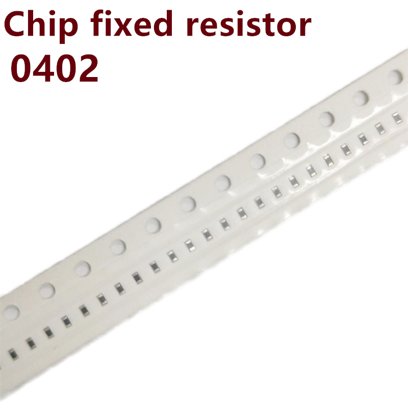 100pcs 0402 Chip Resistor Precision 1% 10R 100R 1K 1.2K 2.2K 3.3K 4.7K ...
