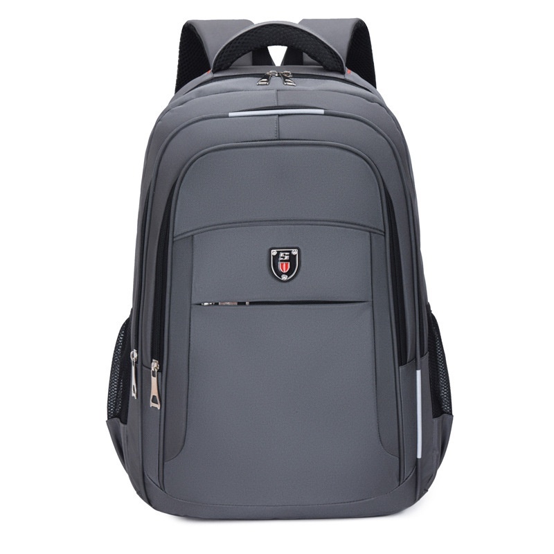 Large Capacity Men Backpack Big Durable Nylon Black College Student ...