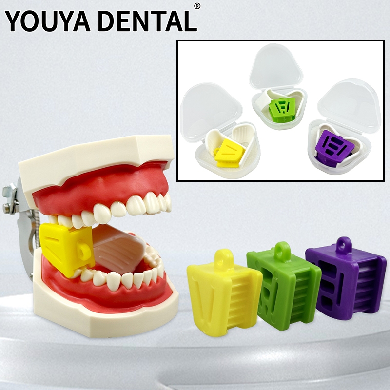 1 pcs Dental Mouth Prop Tongue Guard Kit Silicone Bite Pad Block ...