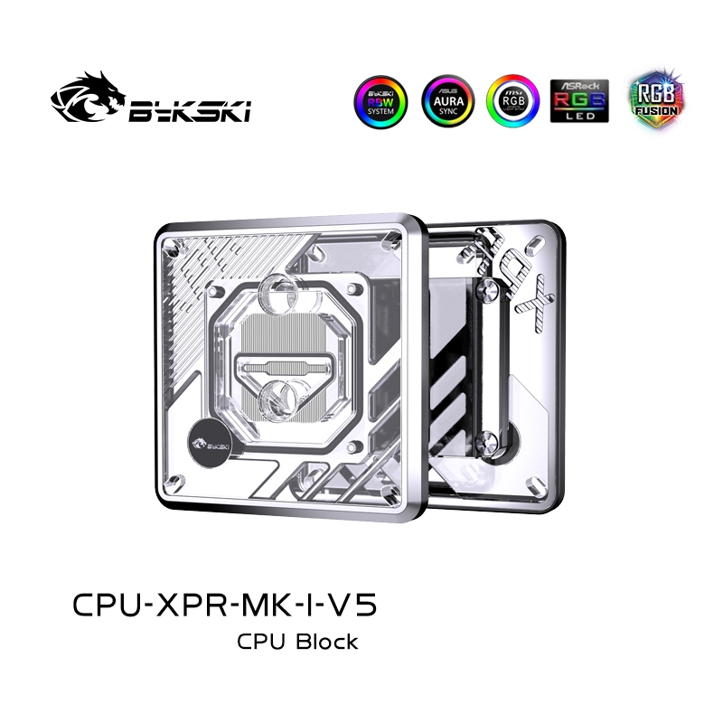 Bykski CPU Block Use for INTEL LGA1700 1200 2011 / AMD Ryzen 9/5/7 0 ...