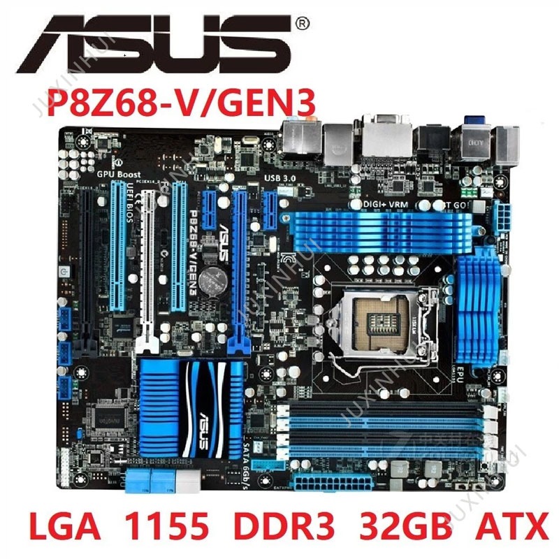 Use Asus P8Z68-V Pro/GEN3 P8Z68-V LX Desktop Motherboard Z68 Socket LGA ...