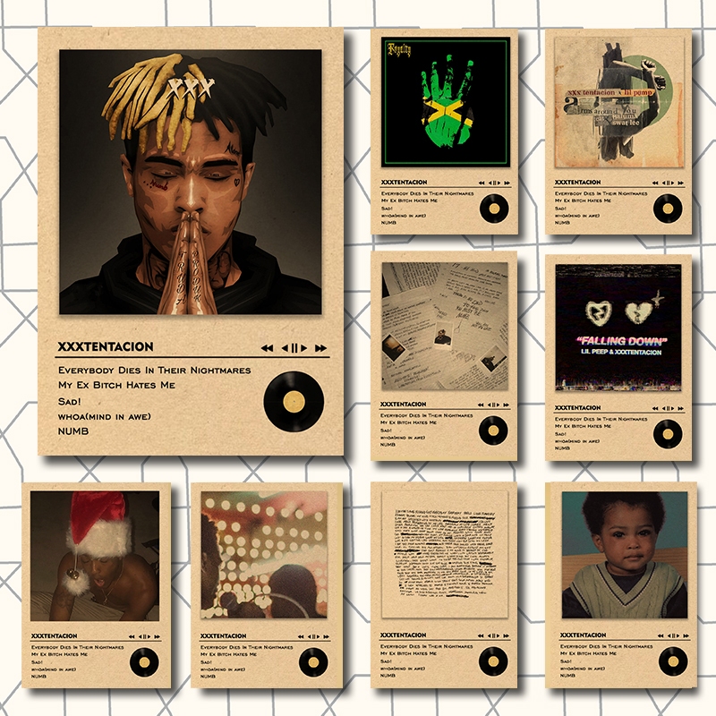 XXXTENTACION Posters Music Album Posters Rock Poster Hip Hop Posters ...
