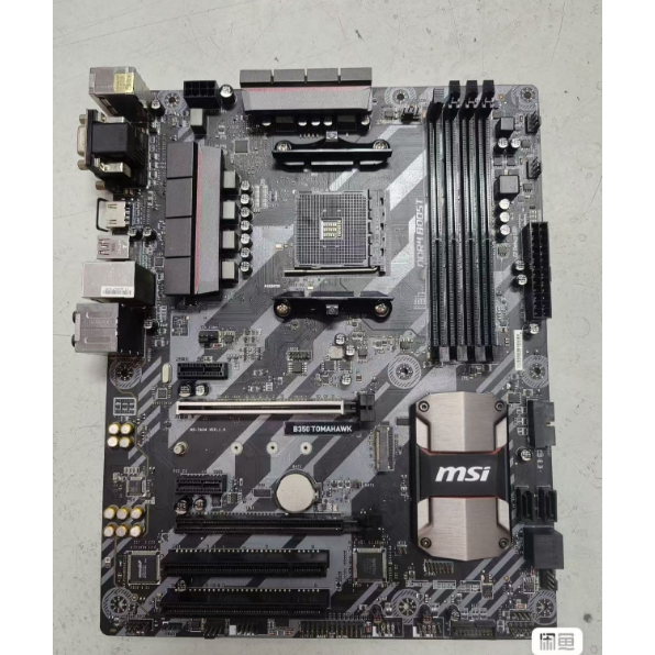 Used MSI B350 TOMAHAWK Motherboard Socket AM4 DDR4 64GB AMD B350 AMD ...
