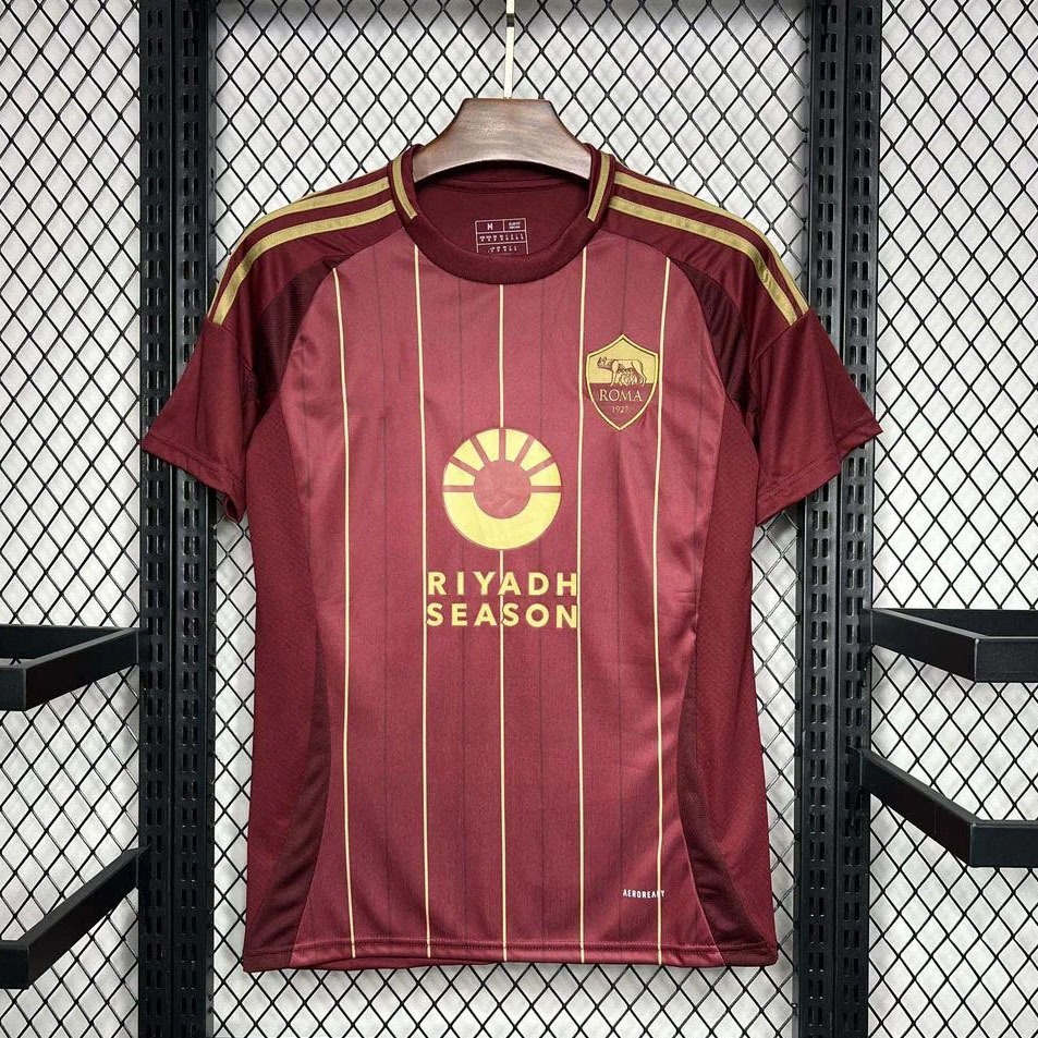 AS Roma 2024-25 Home 24/25 Football Shirt Soccer Jersey | Shopee Malaysia